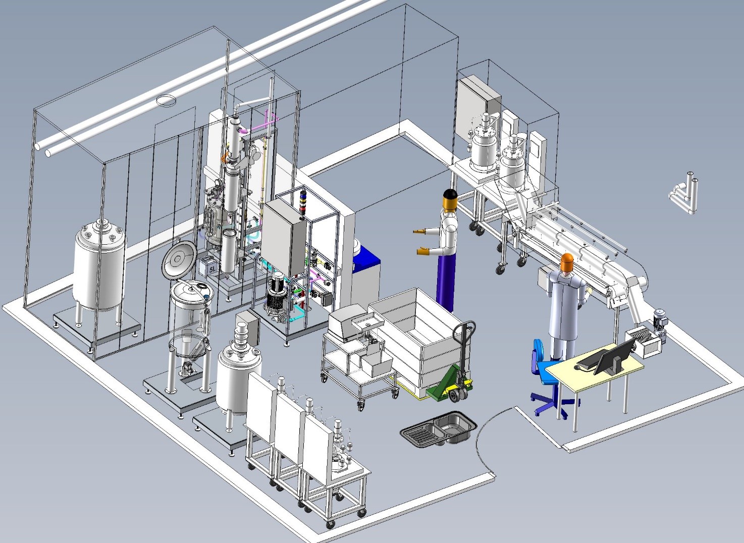 The AQUA-COMBINE biorefinery plant at AAU